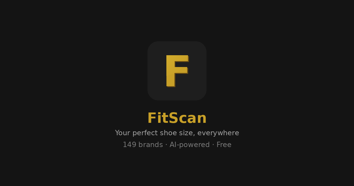 How to Measure Your Foot Size at Home (3 Methods, 30 Seconds) | FitScan ...